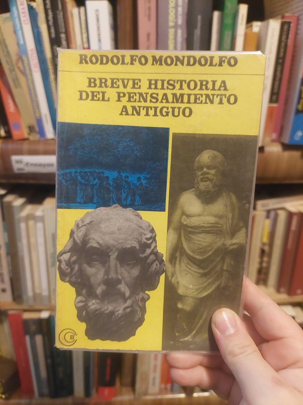 Breve historia del pensamiento antiguo - Rodolfo Mondolfo – Librería ...